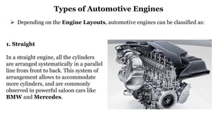 Different types of automotive engines | PPTX