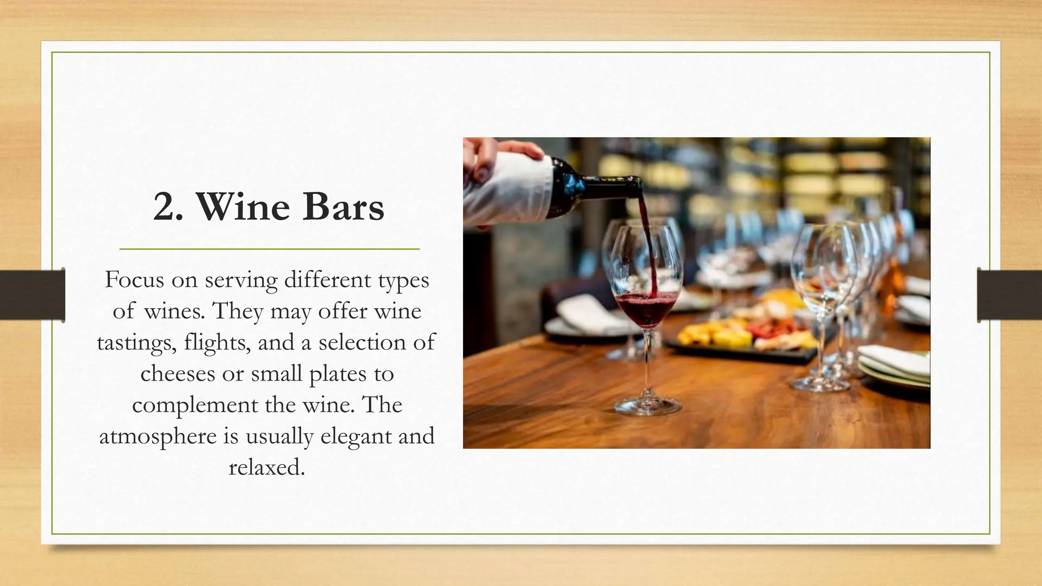 Check Different Types of Bars in Australia | PPT