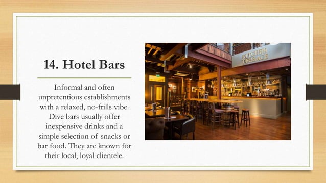 Check Different Types of Bars in Australia | PDF