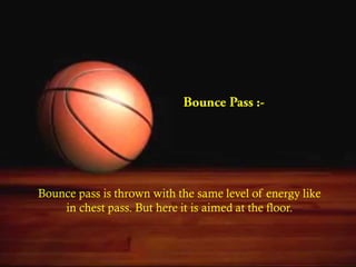 Different Types Of Basketball Passes | PDF