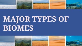 the different_types_of_biomes. in environment pptx | PPT