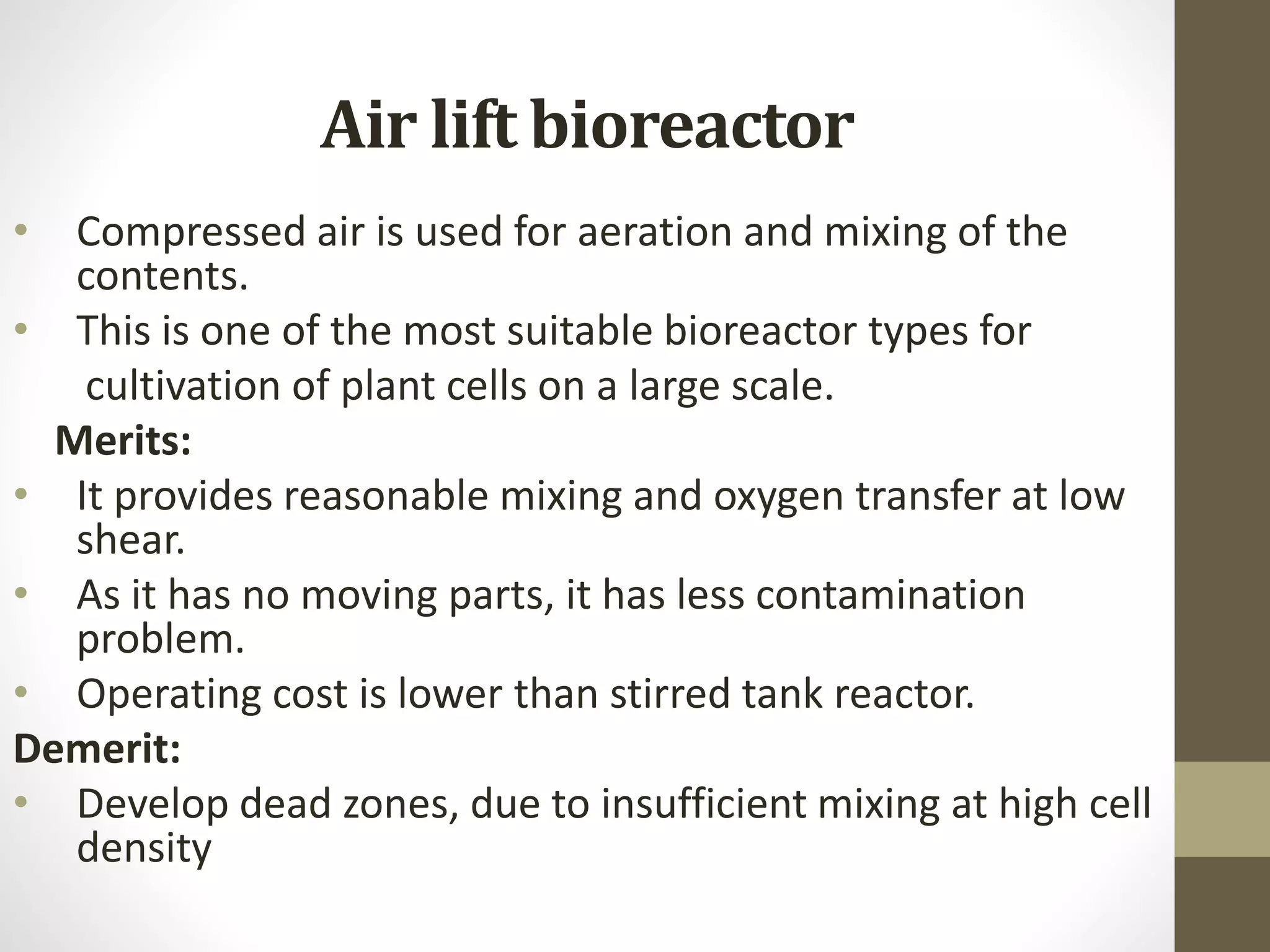Different types of bioreacter | PPTX
