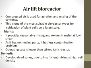 Different types of bioreacter | PPTX