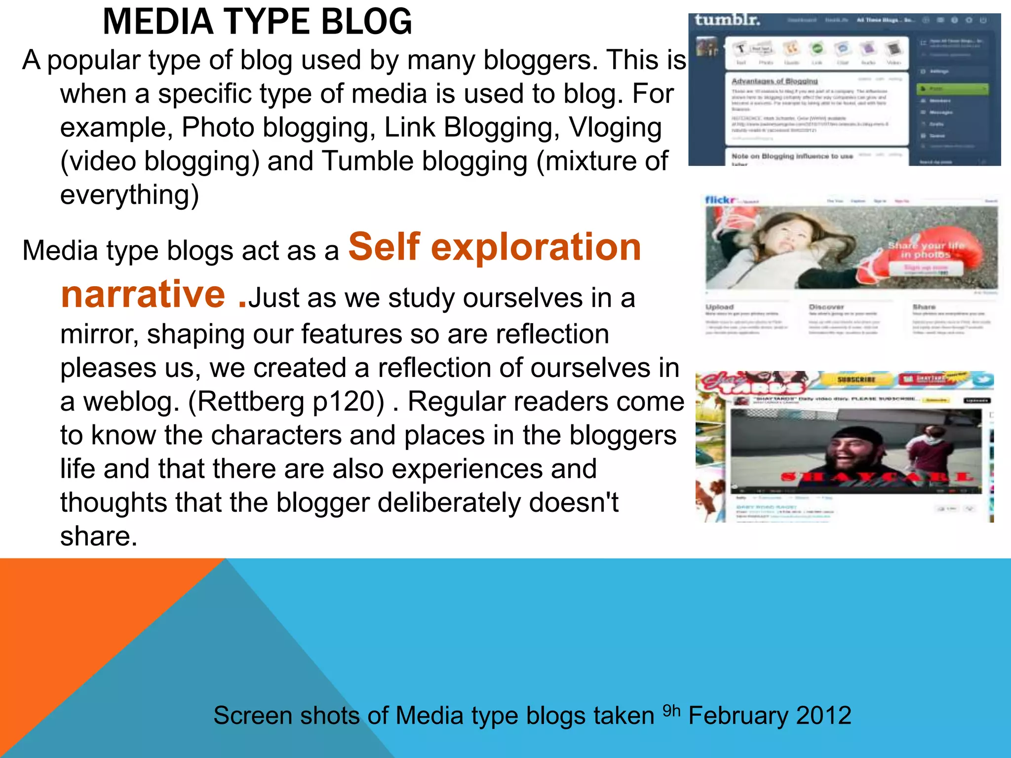 Different types of blog | PPTX
