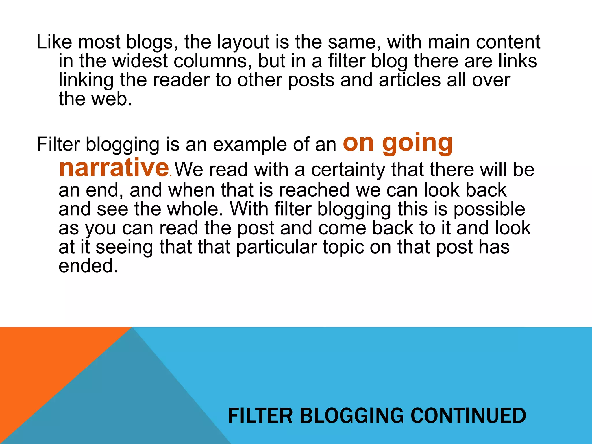 Different types of blog | PPTX