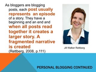 Different types of blog | PPTX