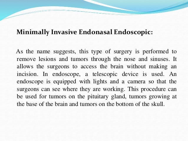 Different Types of Brain Surgery
