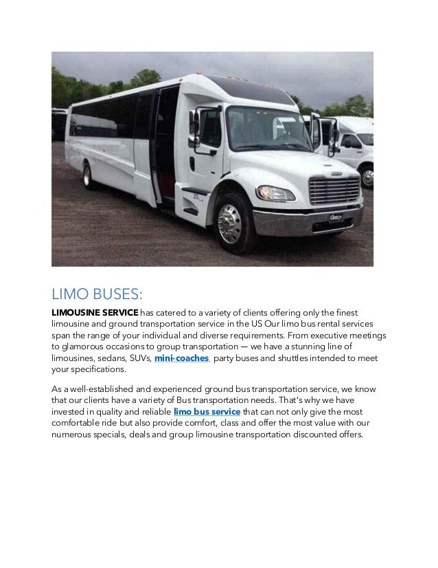 Different types of buses in usa