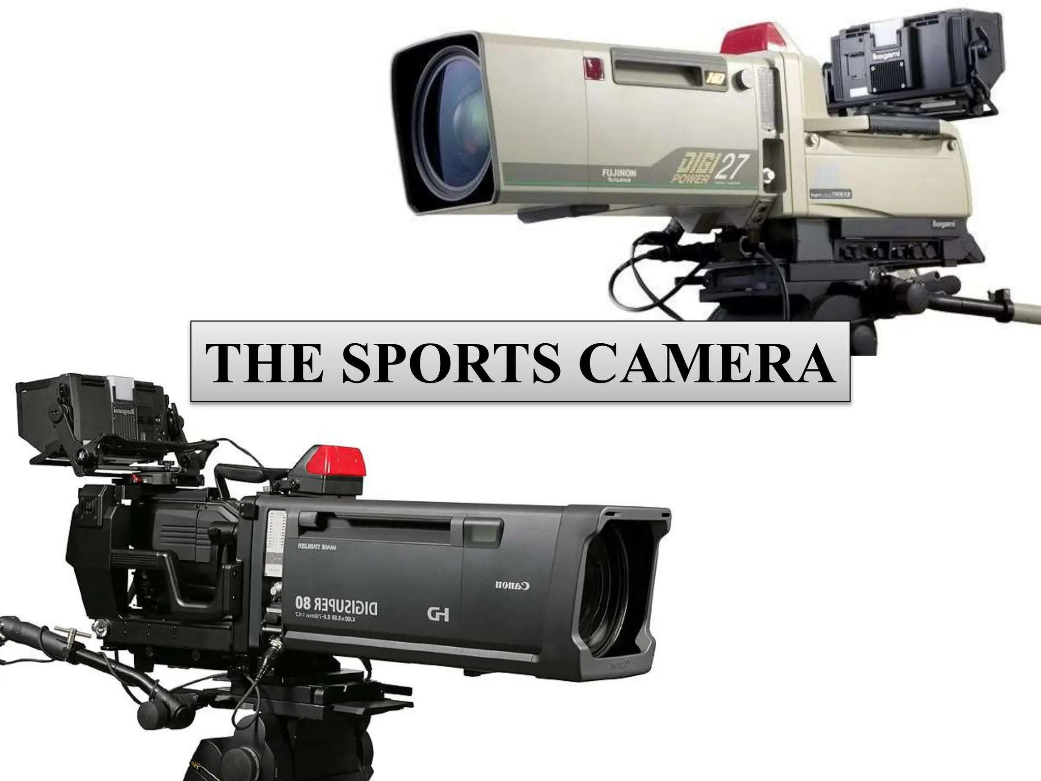 Different types of cameras technologies in use | PPTX