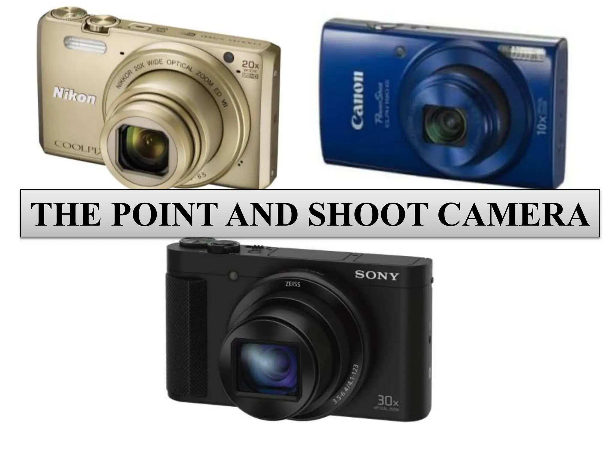 Different types of cameras technologies in use | PPTX