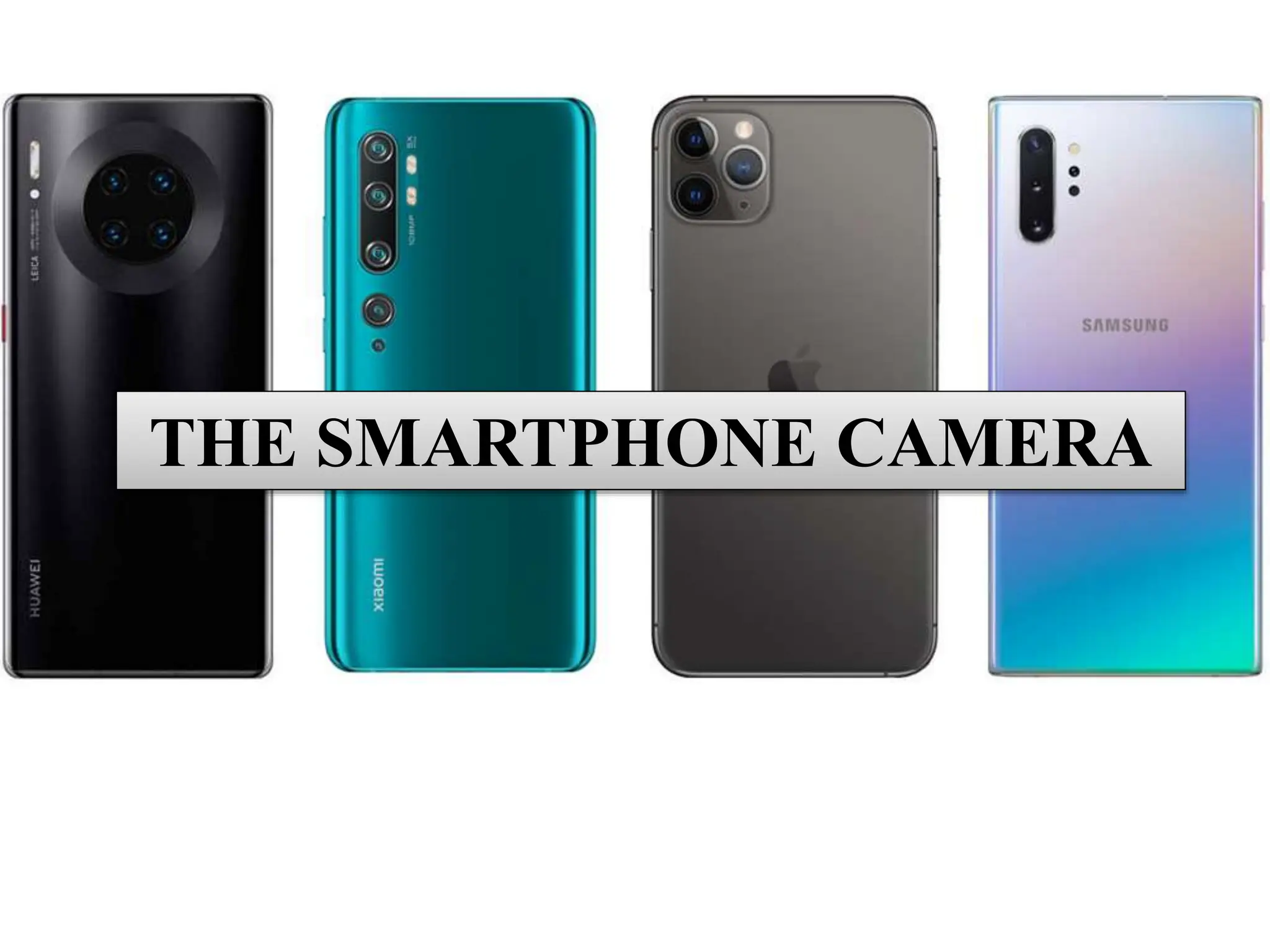 Different types of cameras technologies in use | PPTX