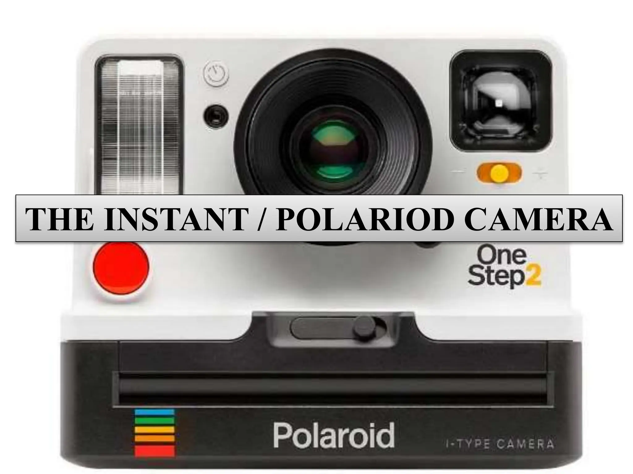 Different types of cameras technologies in use | PPTX