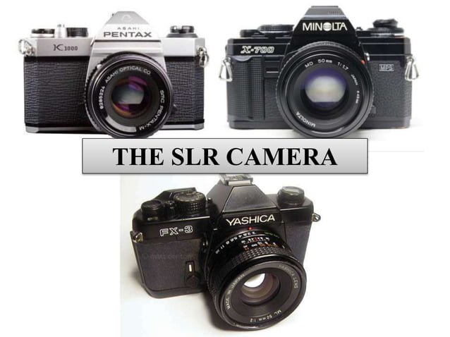 Different types of cameras technologies in use | PPTX