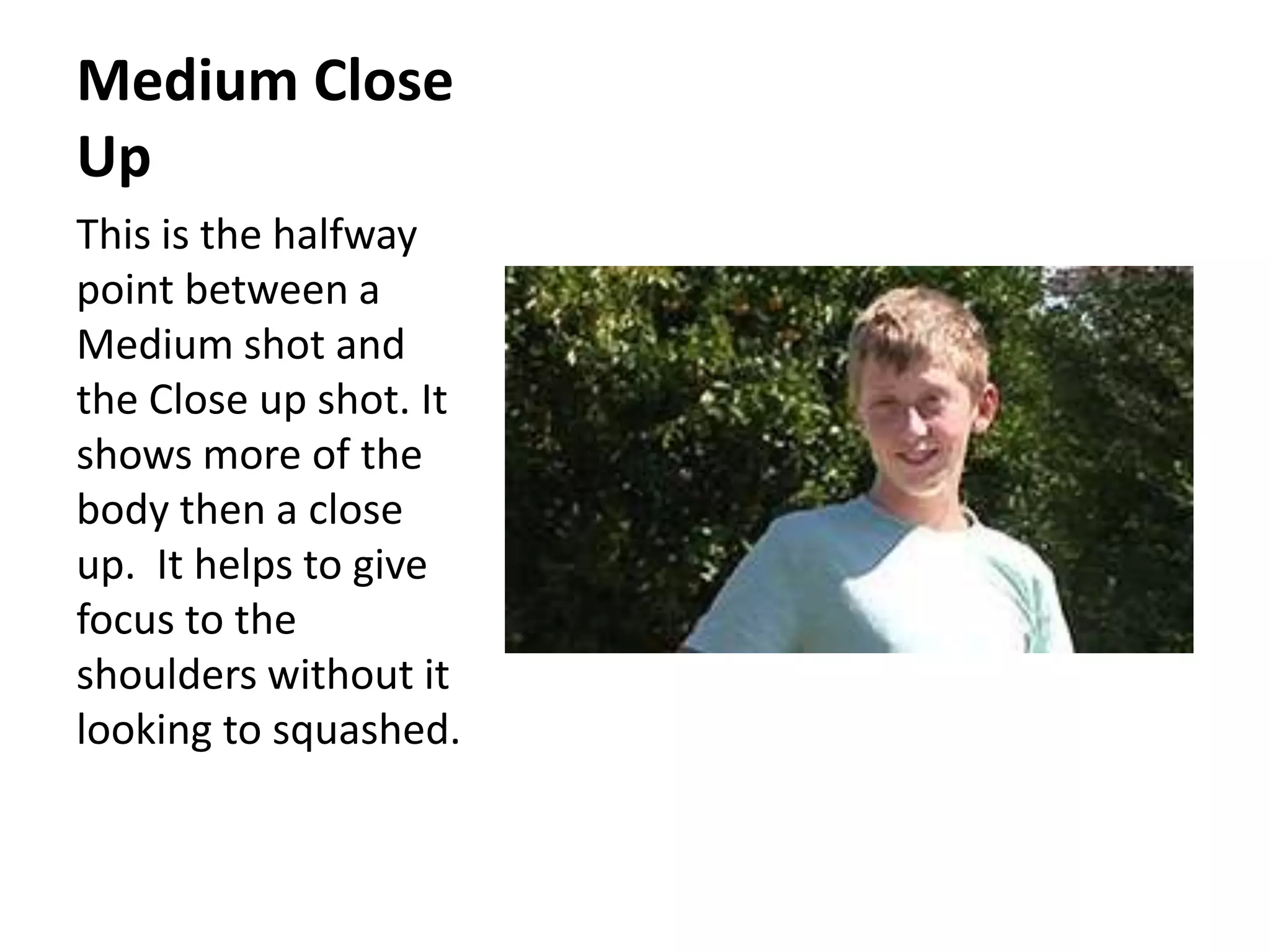 Different types of camera shots | PPTX