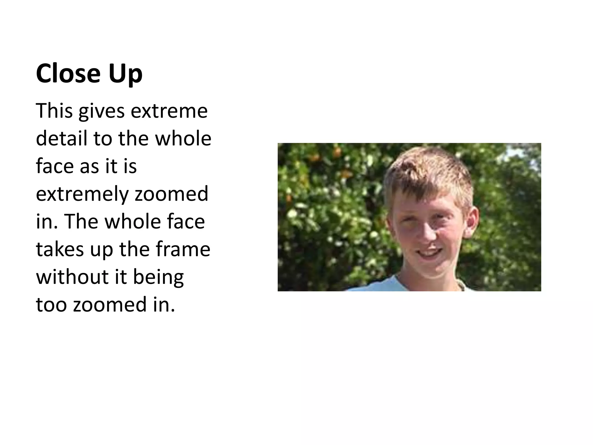 Different types of camera shots | PPTX