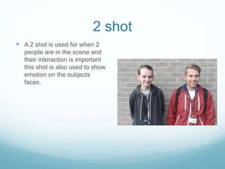 Different types of camera shots | PPTX