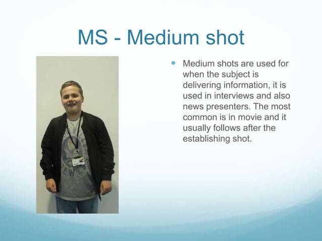 Different types of camera shots | PPTX