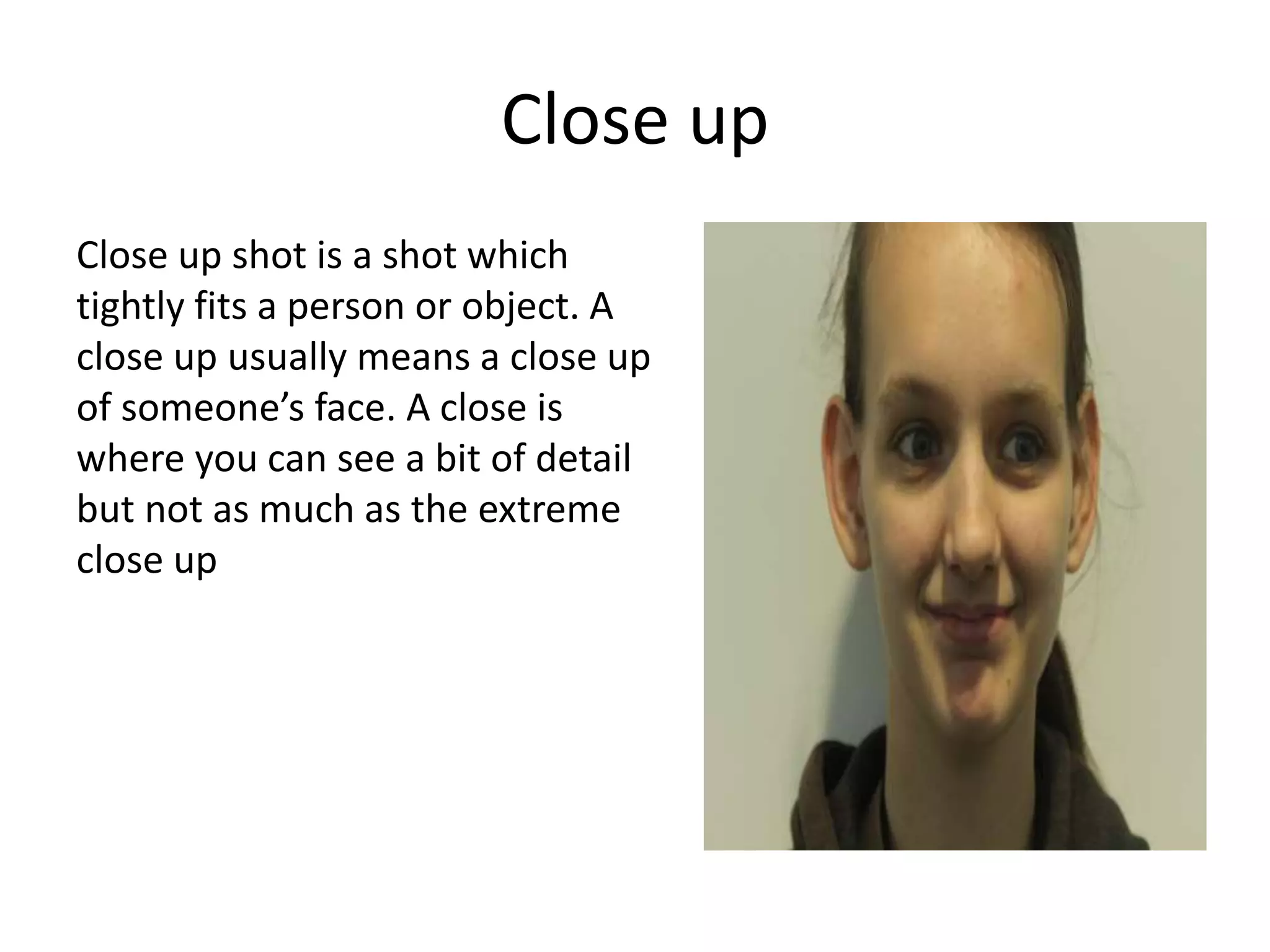 Different types of camera shots | PPTX