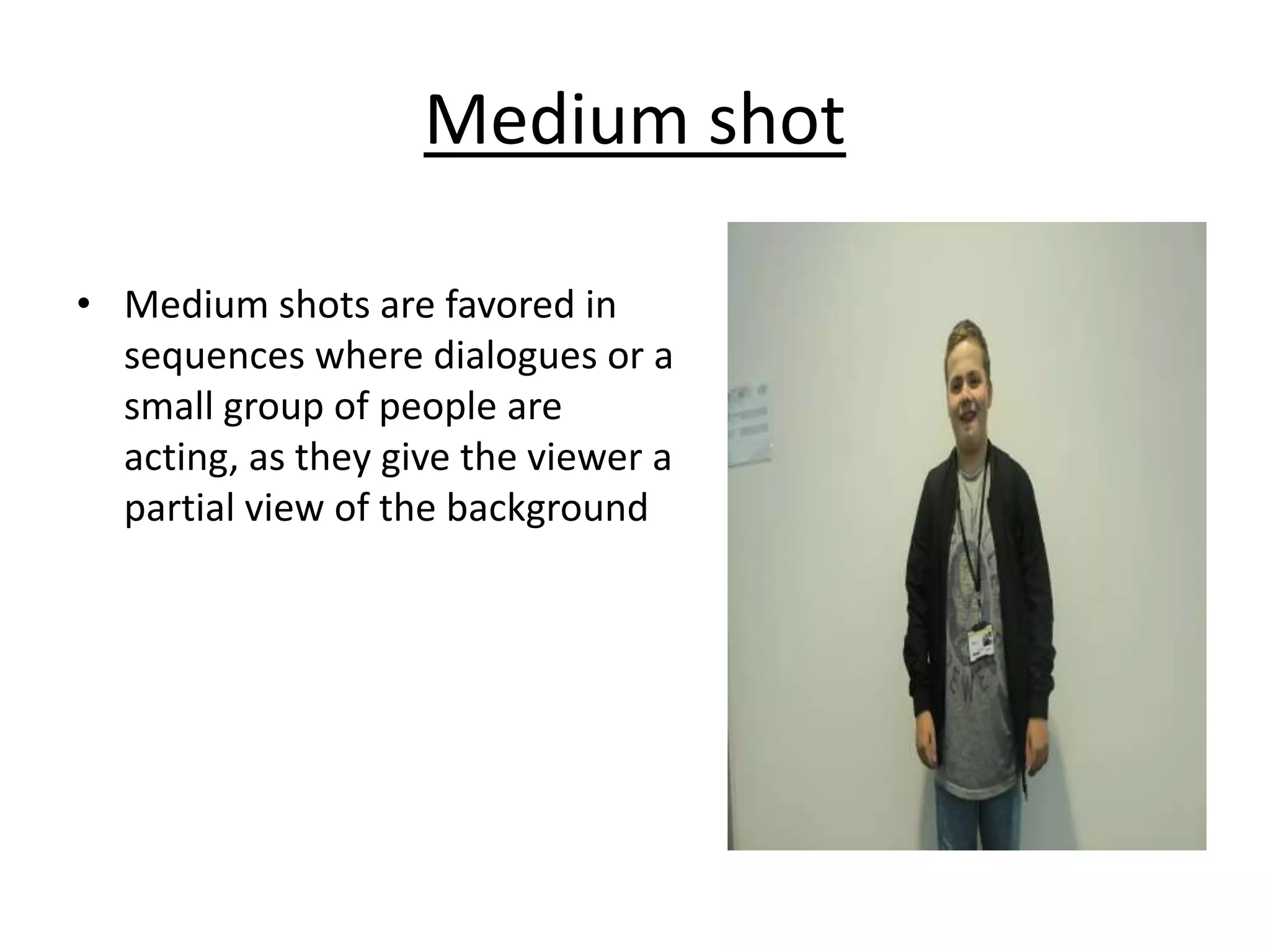 Different types of camera shots | PPTX