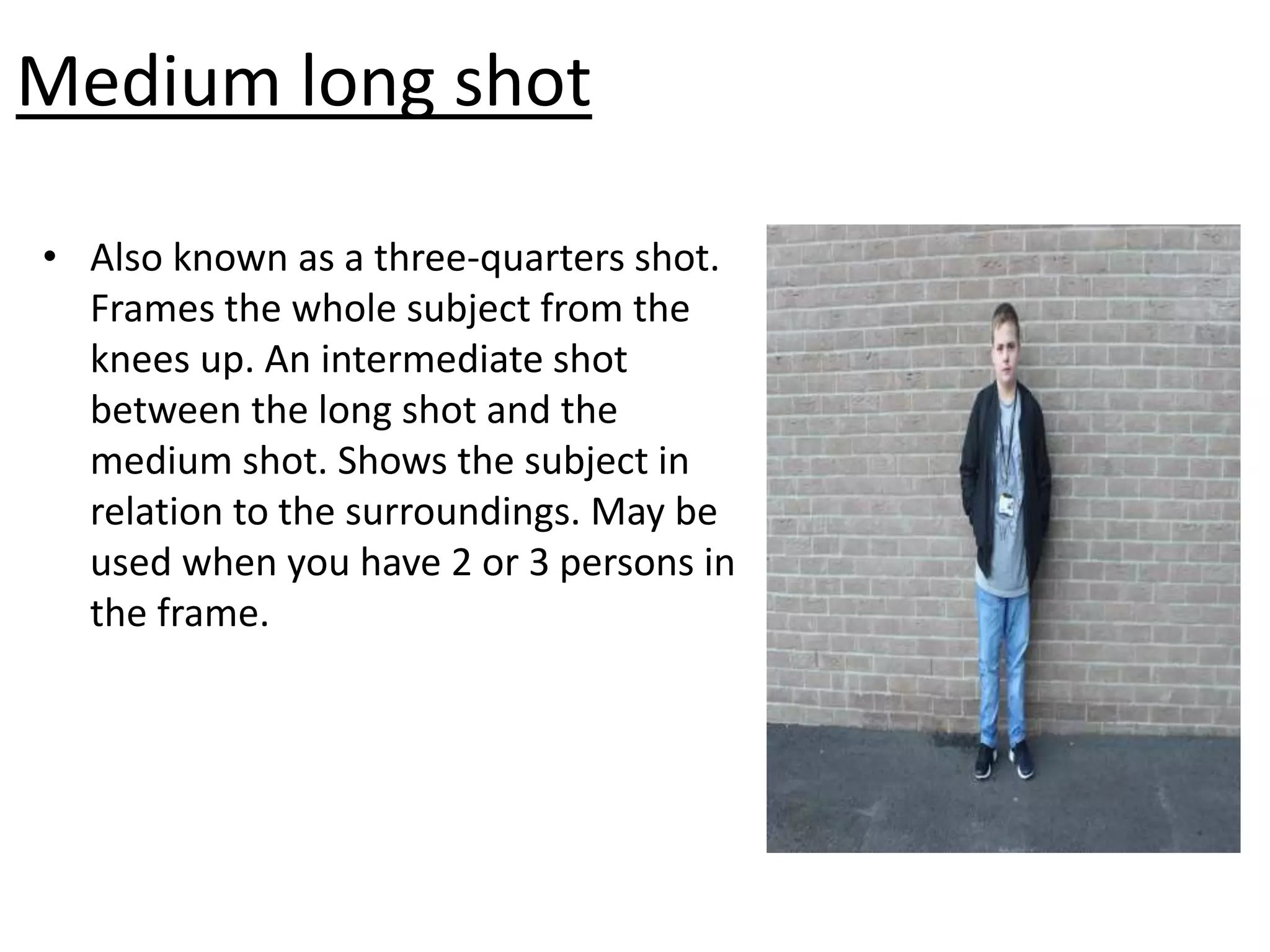 Different types of camera shots | PPTX