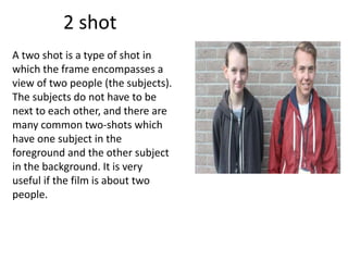 Different types of camera shots | PPTX