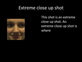 Different types of camera shots | PPT