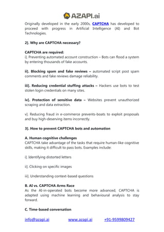 Different Types of CAPTCHAs and How They Prevent Bots.docx