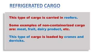 Different types of cargo | PDF