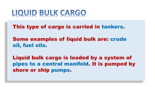 Different types of cargo | PDF