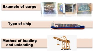 Different types of cargo | PDF