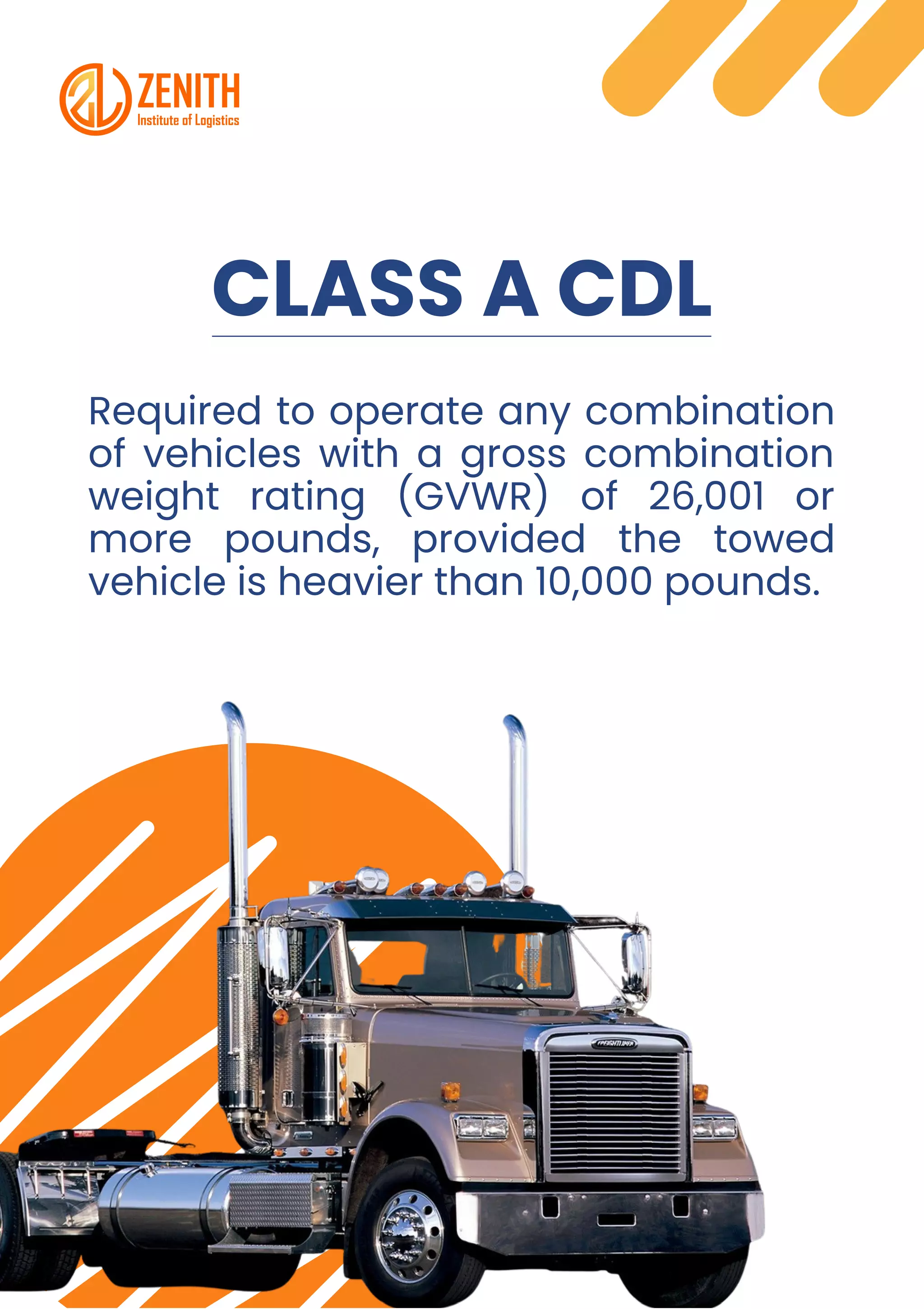 DIFFERENT TYPES OF CDL LICENSES | PDF
