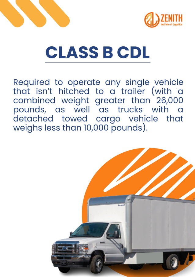 DIFFERENT TYPES OF CDL LICENSES | PDF