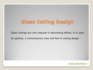 Different Types of Ceiling Designs | PPTX