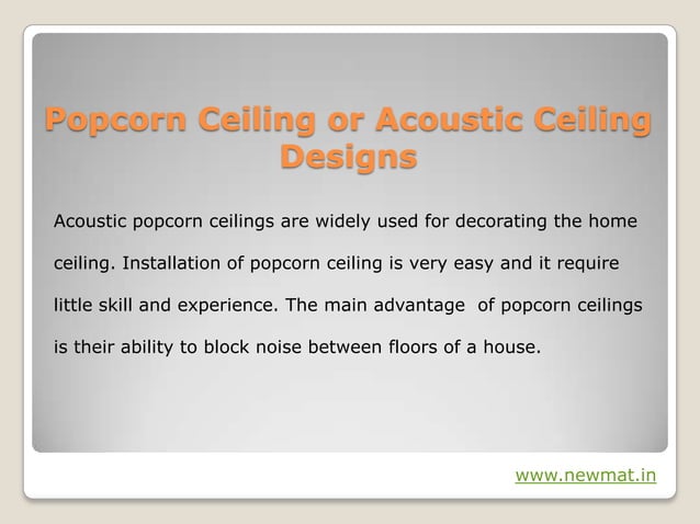 Different Types of Ceiling Designs | PPTX | Home Improvement | Home ...