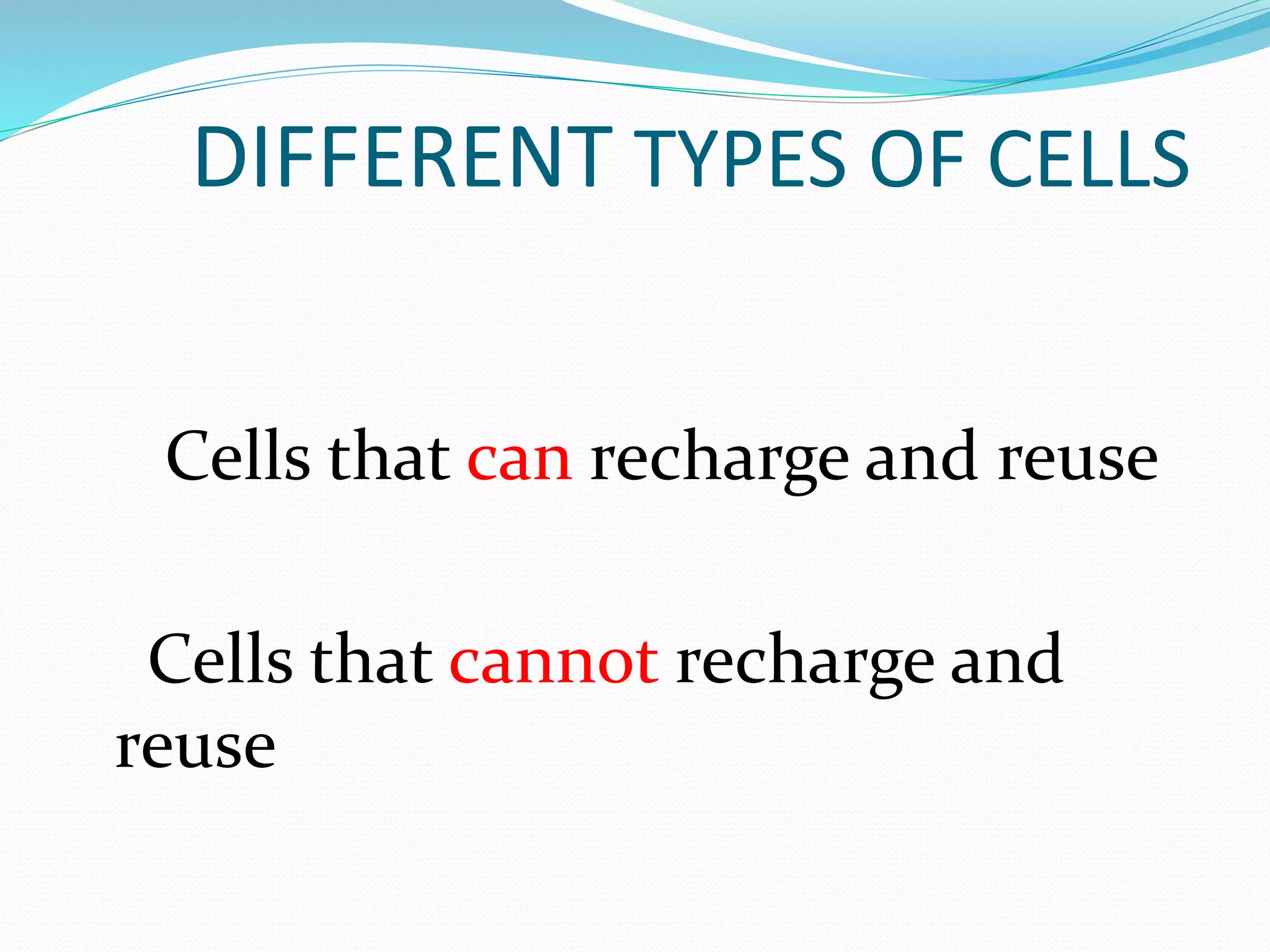 Different types of cells | PPTX