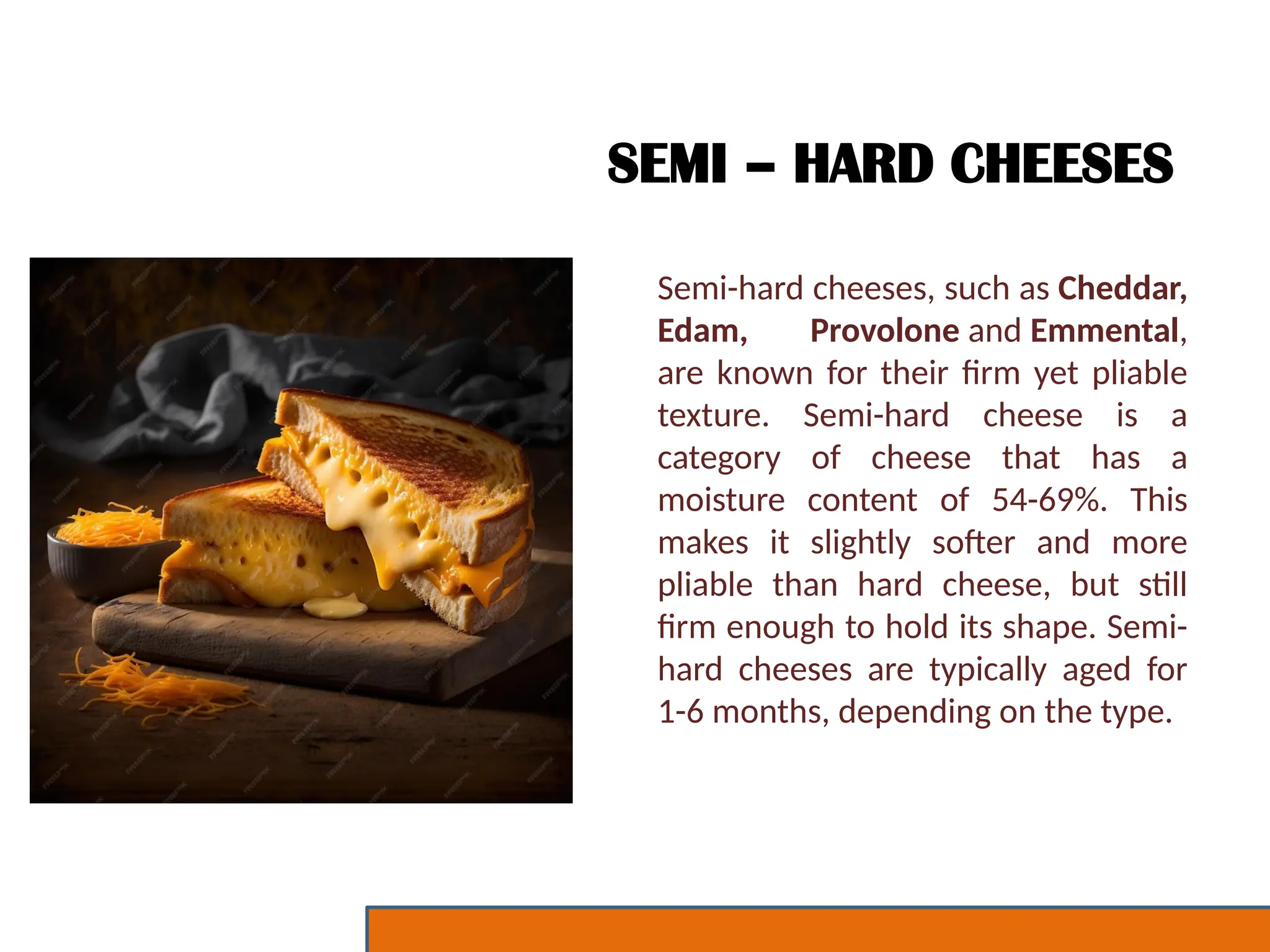 different types of bacterial and mold ripened cheese.pptx