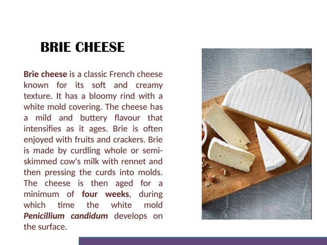 different types of bacterial and mold ripened cheese.pptx