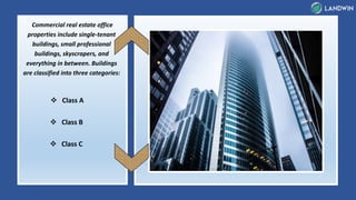 Different types of Commercial Real Estate Property | PPTX