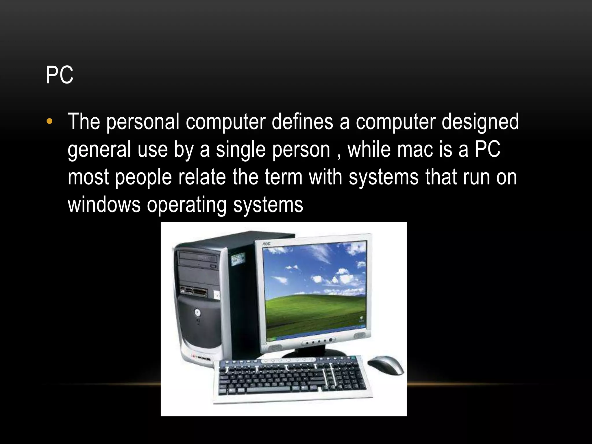Different types of computers | PPTX