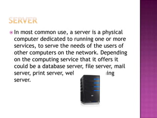 Different types of computer systems | PPTX