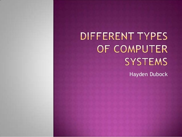 Different Types Of Computer Users / types of computer : Since the ...