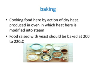 Different types of cooking method | PPT