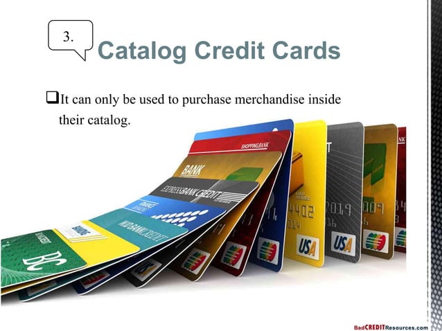 Different Types Of Credit Cards And Features | PPTX