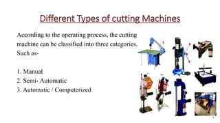 different types of Cutting Machine.pptx