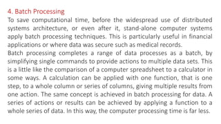 Different types of data processing | PPT