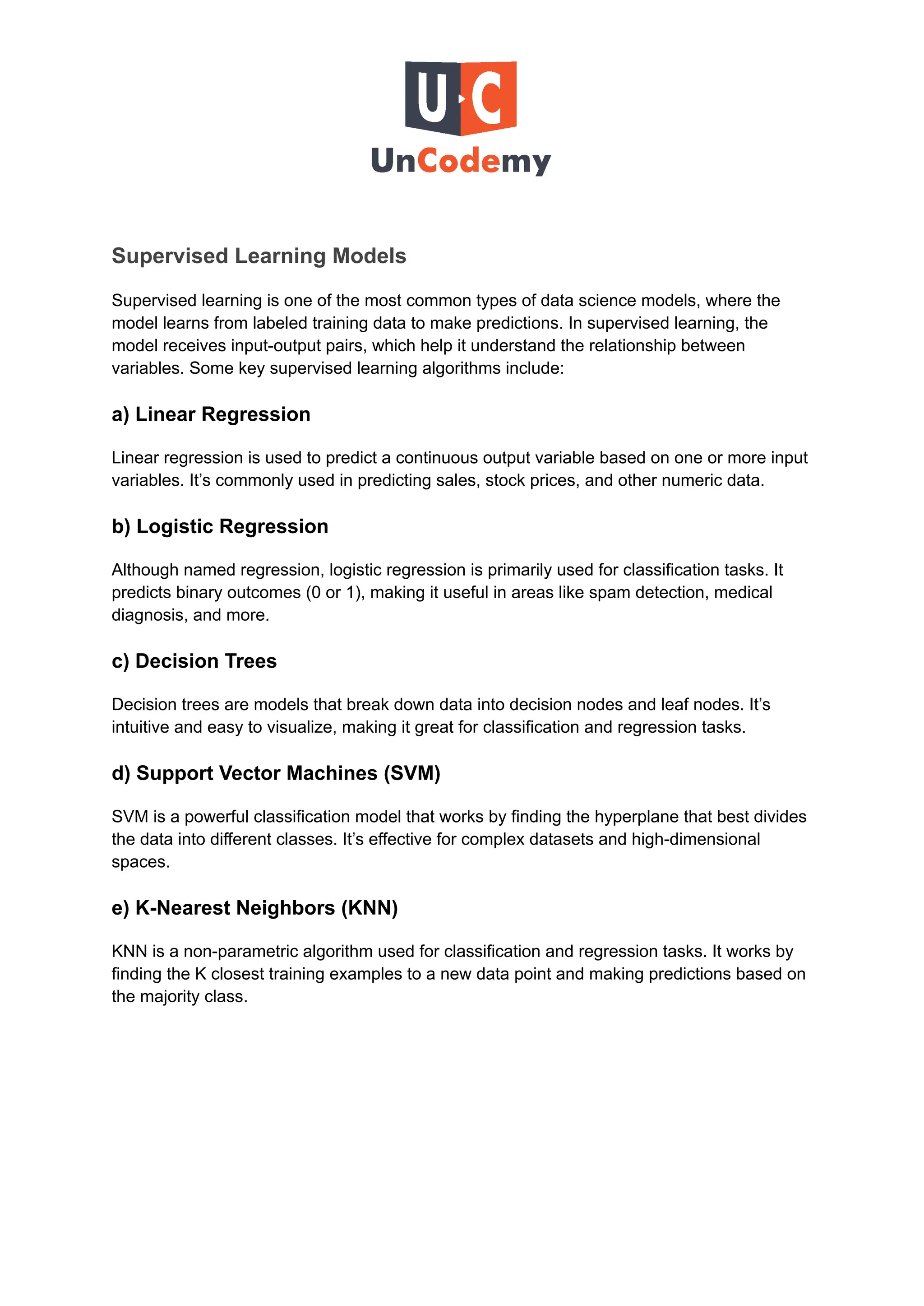 Different Types of Data Science Models You Should Know.pdf