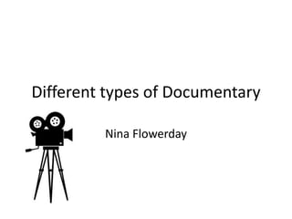 Different types of documentary | PPTX