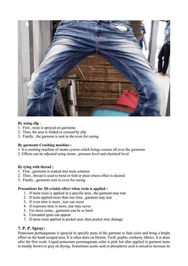 Different Types of Dry Washing Process of Garments | Dry Washing ...