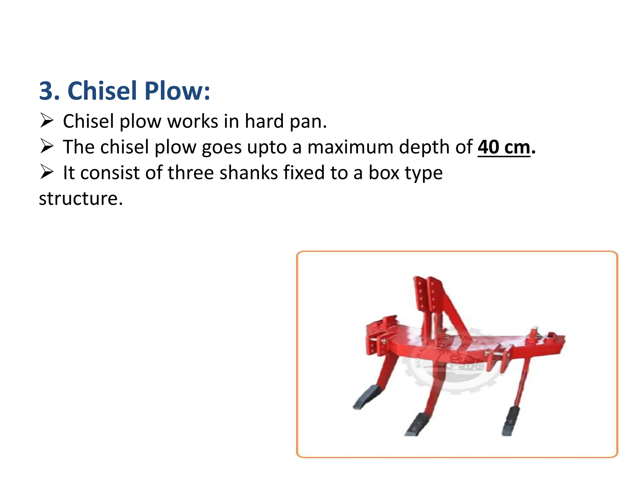 Different types of Equipments used in tillage and their functions ...