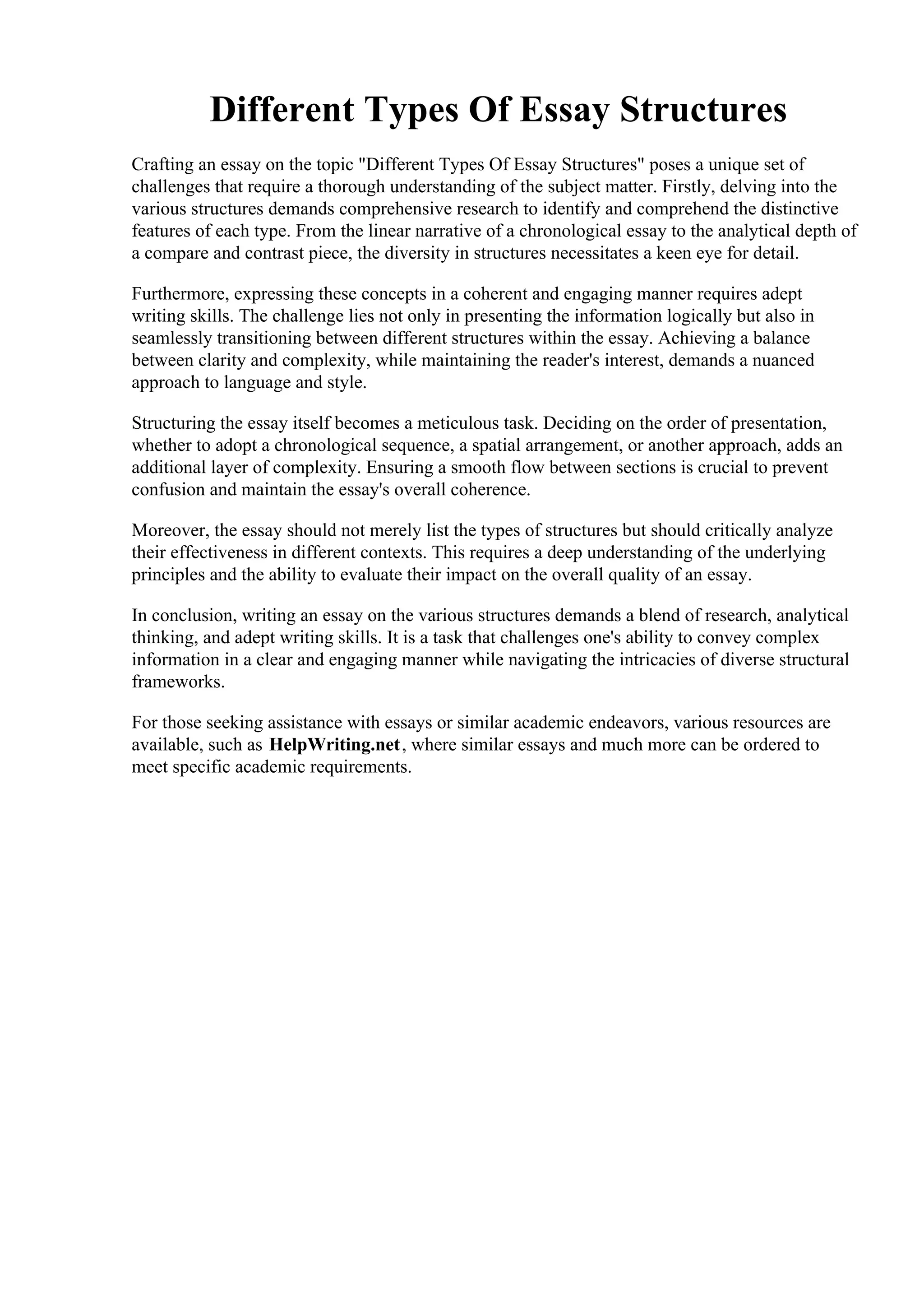 Different Types Of Essay Structures.pdf